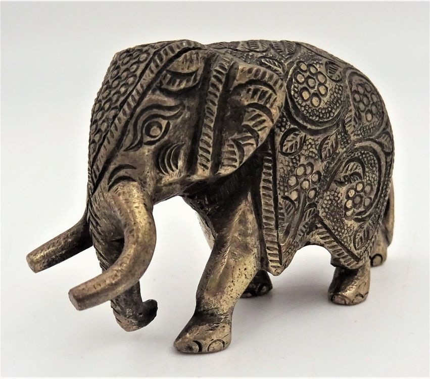 Miniature Elefant aus Messing | Kaufen auf Ricardo