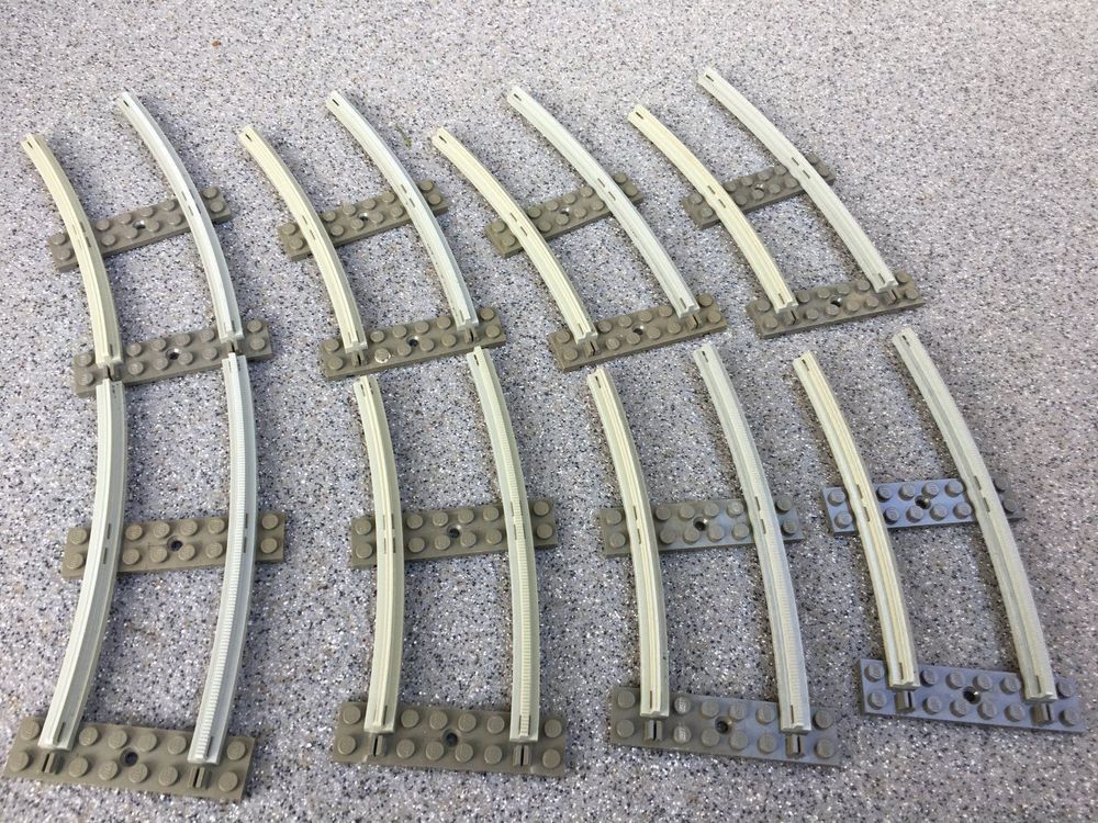 LEGO Eisenbahn # 7851 Gebogenegleisen | Kaufen auf Ricardo