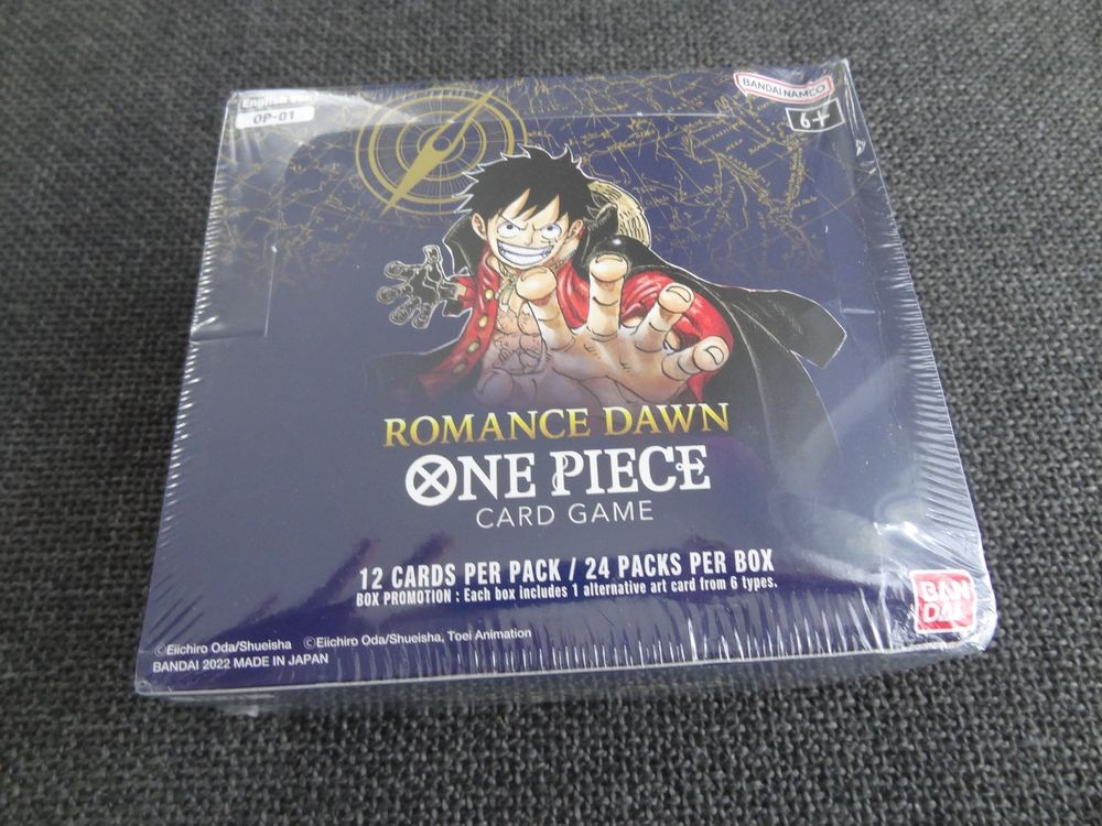 One Piece Romance Dawn BLUE BOTTOM BLAUER Boden Booster Box (Neu und ...
