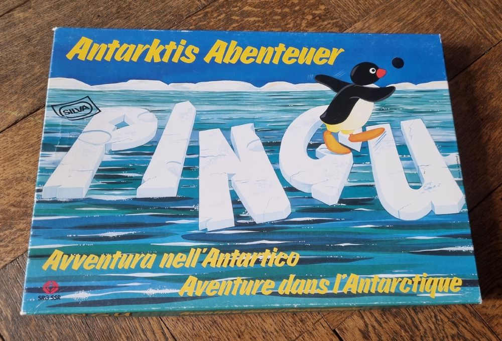 Jeu de société Pingu, édition 1990, complet (D'occasion) à Fribourg ...