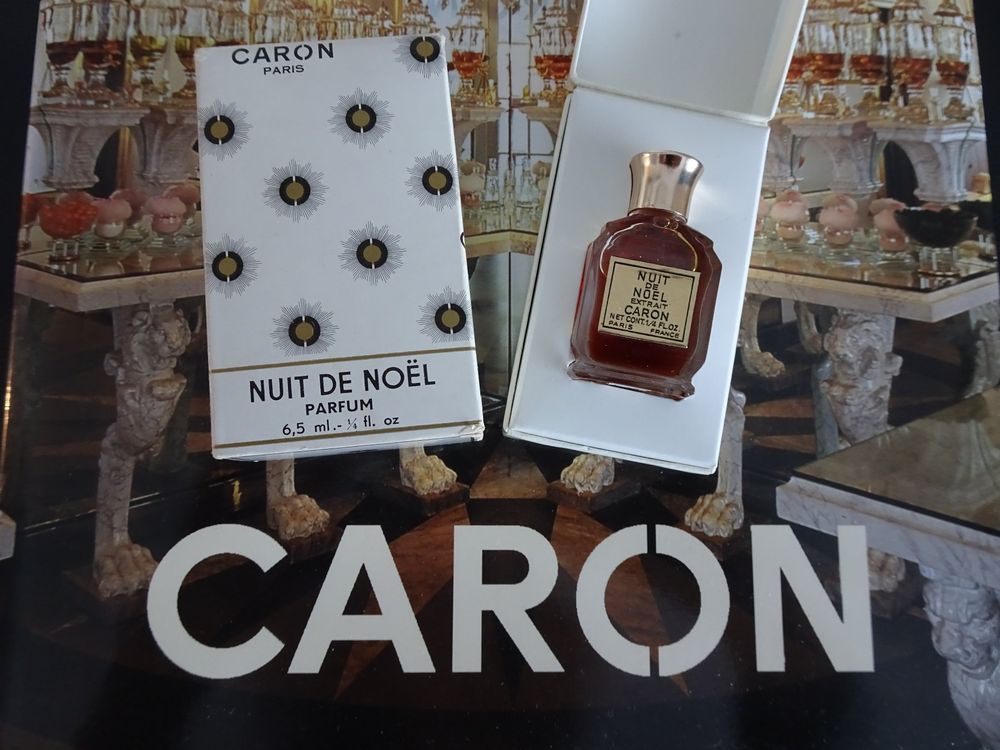 RARE VINT CARON PARFUM FLACON EXTRAIT *NUIT DE NOËL* & BOX | Kaufen auf ...