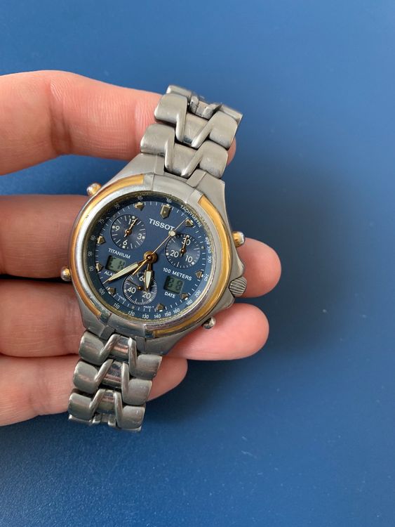Tissot T670 Titanium Chronograph 41mm läuft | Kaufen auf Ricardo