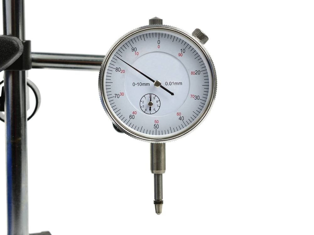 Magnetfuß für Messinstrumente inkl. Messuhr 10/0,01 mm (Neu und ...