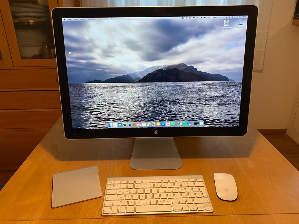 Apple Monitor (24 Inch), Keyboard, Magic Mouse und Trackpad | Kaufen ...
