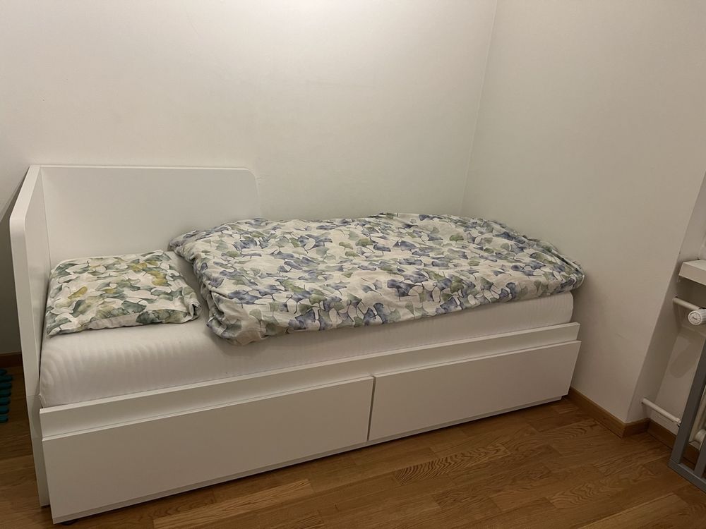 Bett Ikea Flekke 80x200 (ausziehbar) (Gebraucht) in Samstagern für CHF 99 – nur Abholung auf ...