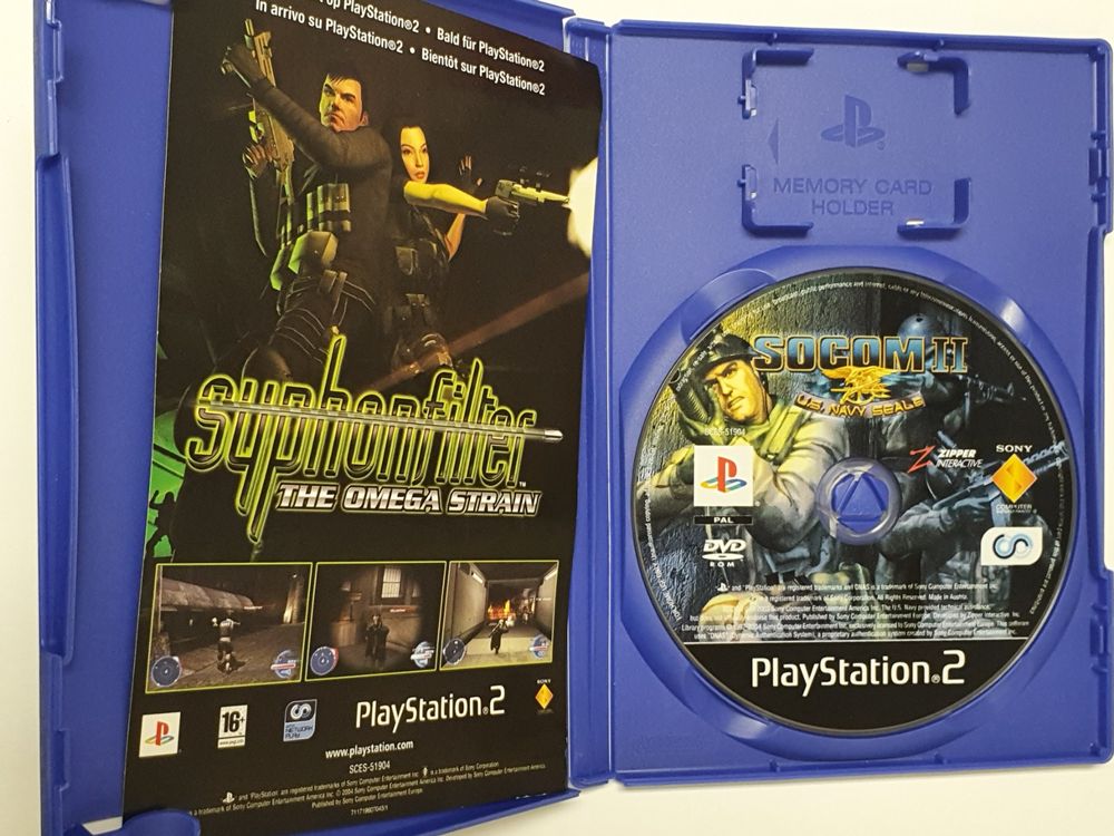 PS2 SOCOM II - U.S. Navy Seals / Playstation 2 (Gebraucht) in Oberdorf ...
