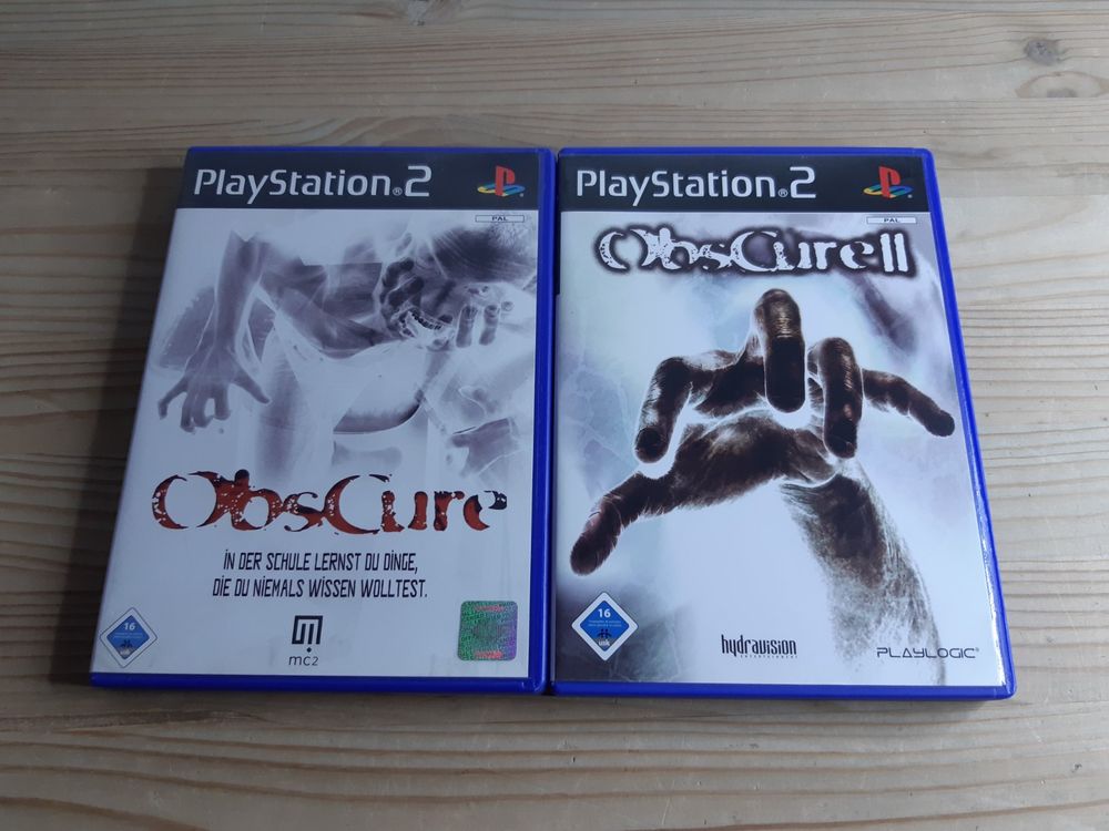 Obscure 1 + II 2 / 2 PS2 Survival Horror Games im Set (Gebraucht) in Welschenrohr für CHF 35 ...