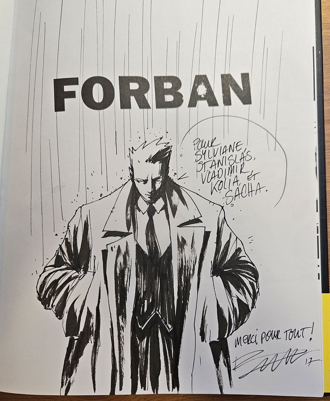 Forban (ONE-SHOT- E.O. T.T.B.E.) DEDICACER--Bardet (D'occasion) à ...