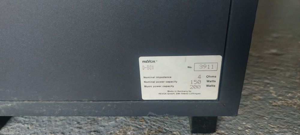 ReVox Evolution Stereoanlage mit 4 Originalboxen (Gebraucht) in ...