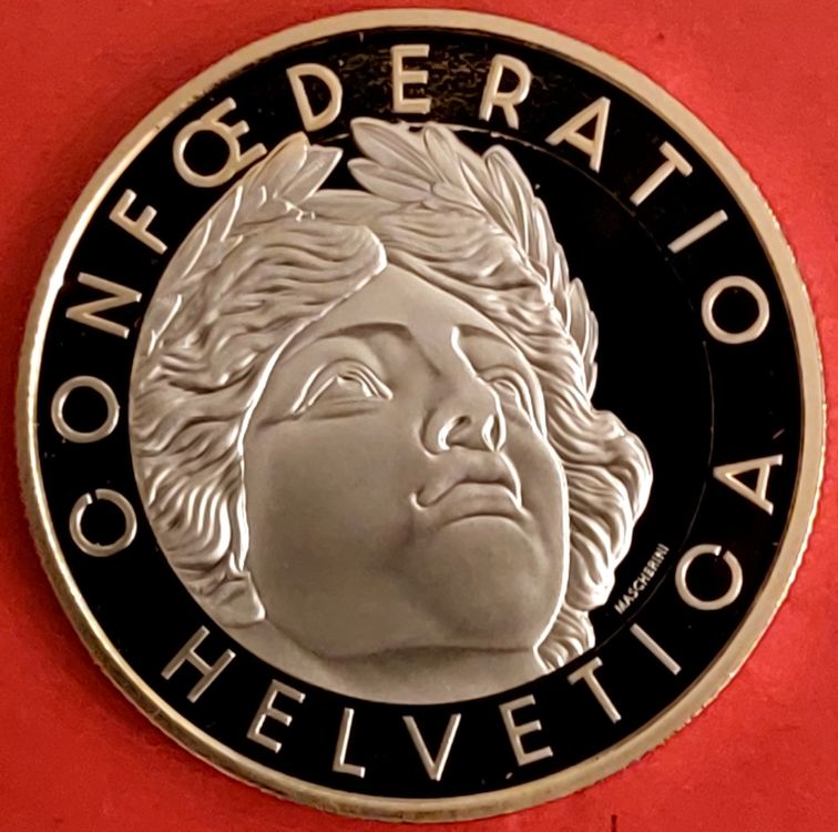 10 Franken Gedenkmünze 2025 pp / Helvetia /aus Münzsatz (Neu (gemäss Beschreibung)) in Arch für ...