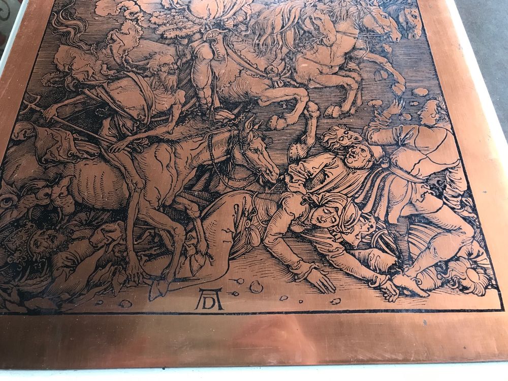 ORIGINAL KUPFERSTICH PLATTE | Kaufen auf Ricardo