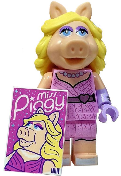 Lego Minifigur Serie 71033 The Muppets CMF Nr. 6 Miss Piggy (Neu und ...