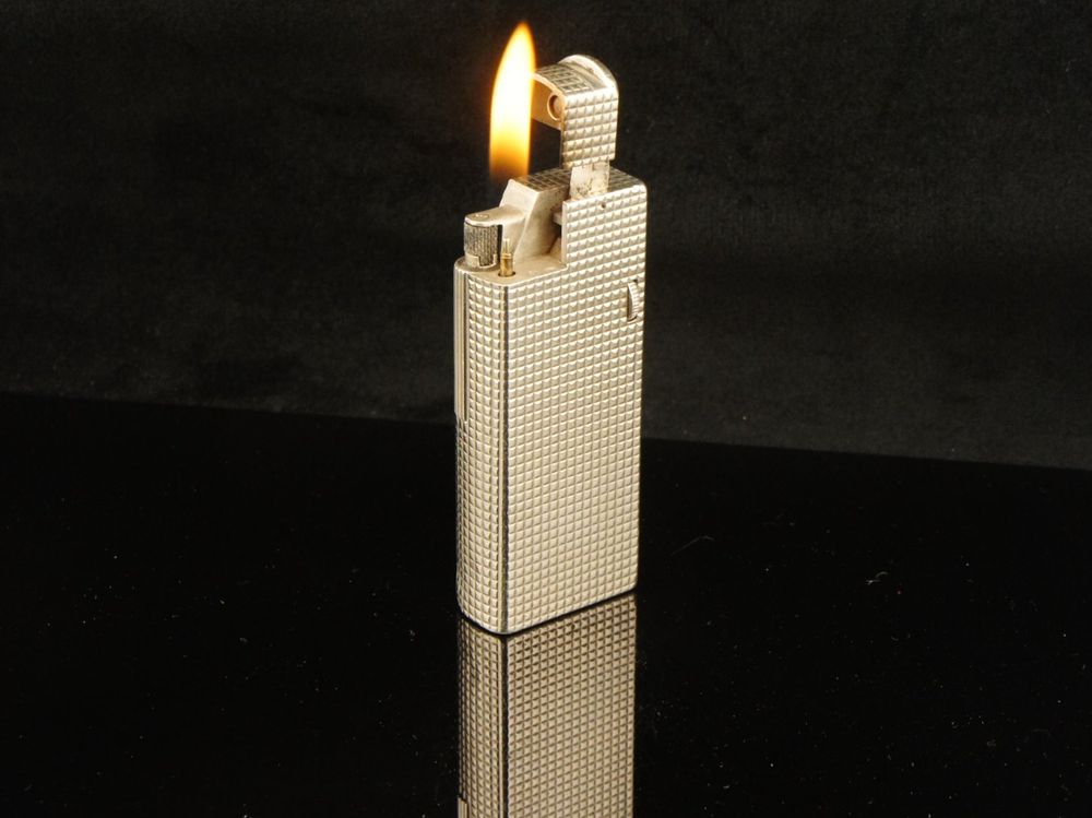 DUNHILL Aldunil Feuerzeug massiv Sterlingsilber 80 Gramm (Gebraucht) in ...
