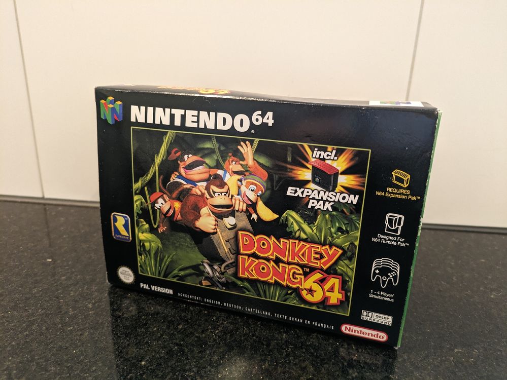 Nintendo 64 Donkey Kong 64 inkl. Expansion Pak | Kaufen auf Ricardo