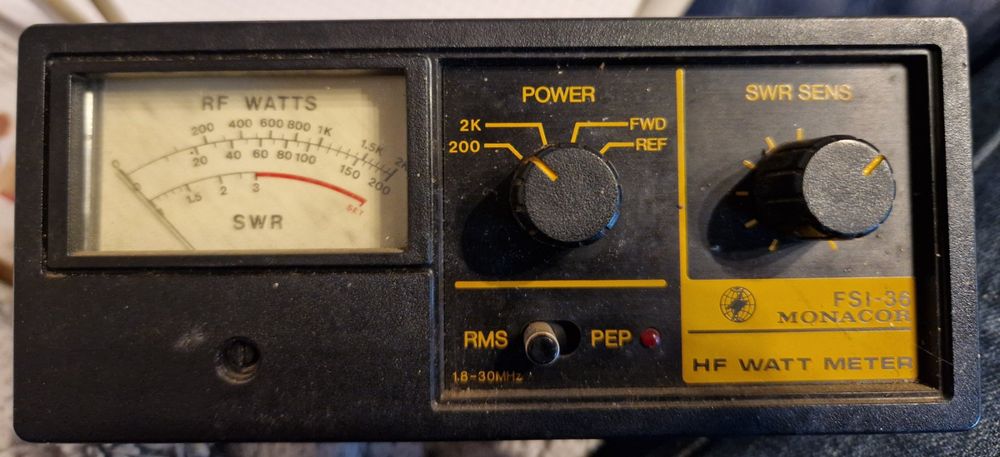 HF Watt Meter Monacor FSI-36 | Kaufen auf Ricardo