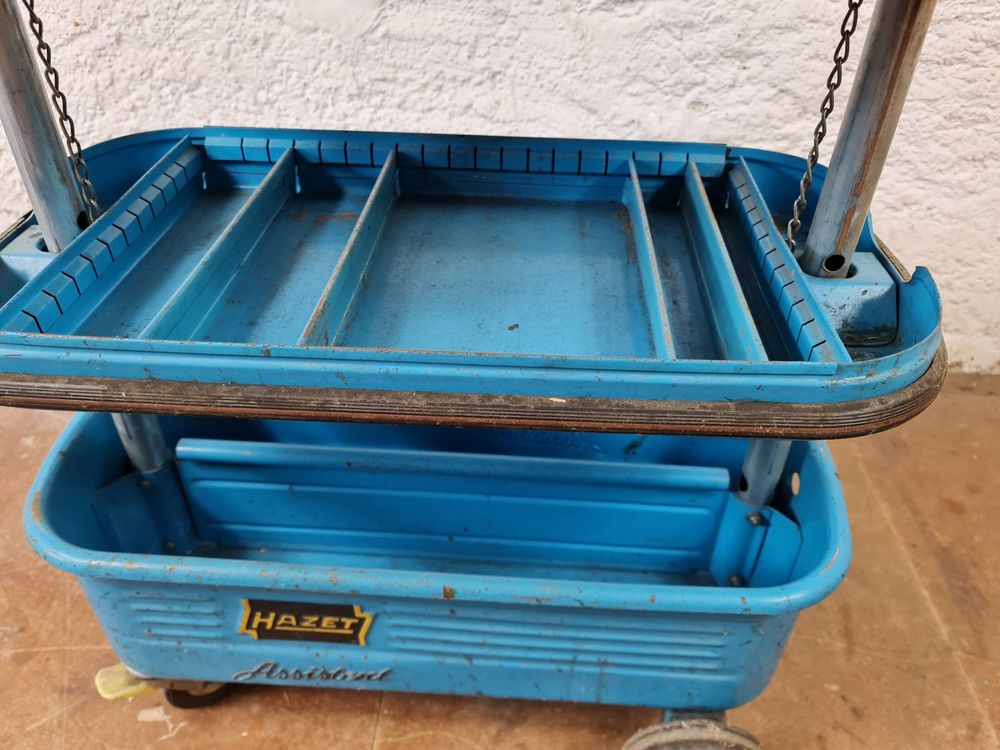 Mid-Century Hazet Assistent Werkstattwagen Bar Servierwagen | Kaufen auf Ricardo