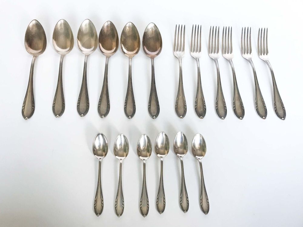 Silber Besteck AWS WELLNER 6er Set | Kaufen auf Ricardo