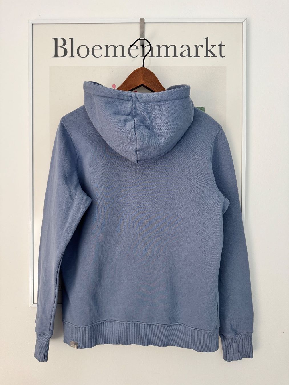 Sweat à capuche comme neuf THE NORTH FACE bleu clair M (Neuf (Voir ...