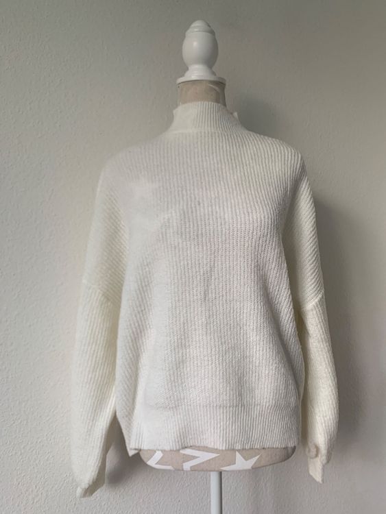 Oversize Strickpullover von Zign, Gr. M, beige weiss (Neu (gemäss ...