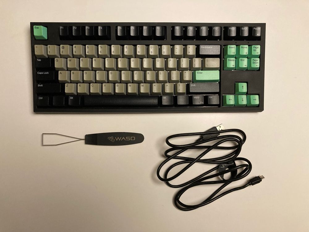 Clavier méchanique WASD Keyboards V2 87 keys MX Cherry Clear (D ...