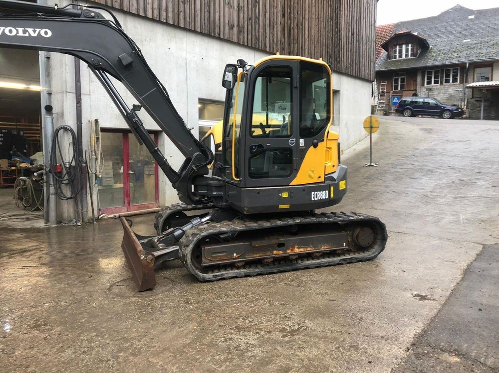 Bagger Volvo ECR 88 D, Kurzheck, Gummi (Gebraucht) in Grosshöchstetten ...