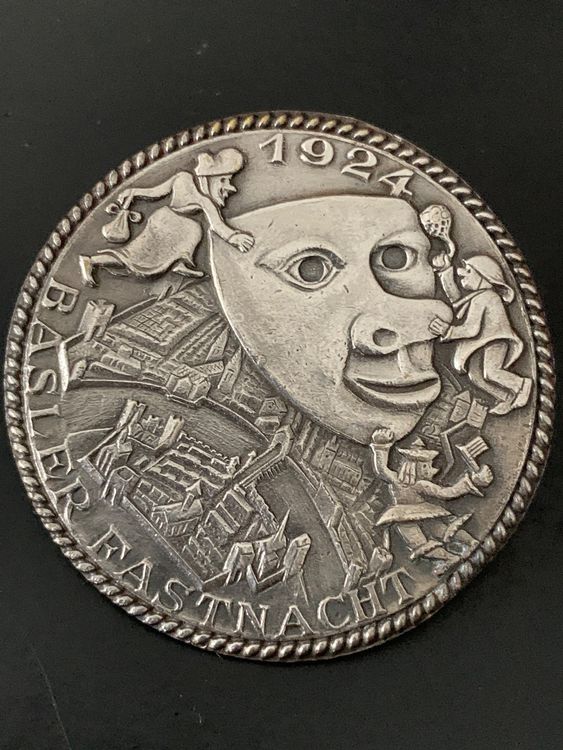 Fasnacht Basel SILBER 1924 *** (Gebraucht) in Basel für CHF 200 – mit Lieferung auf Ricardo kaufen