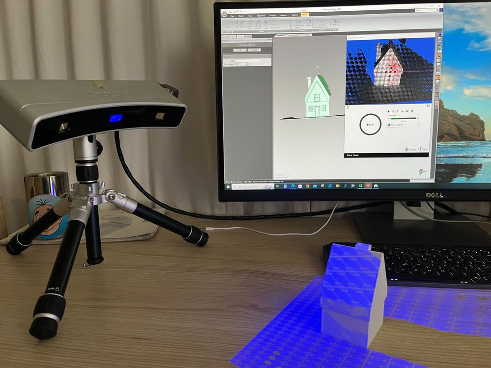 3D Systems Capture 3D Scanner +Geomagic Wrap Software dongle (Gebraucht ...