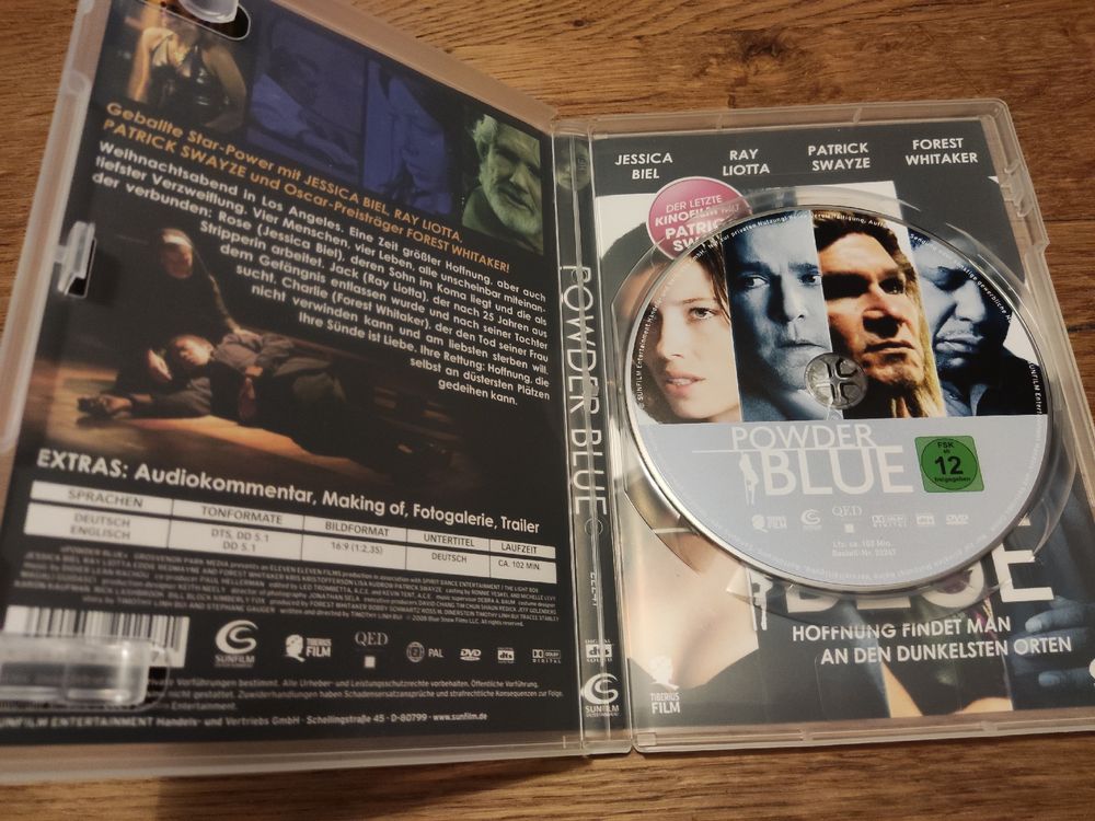 Powder Blue (DVD) mit Jessica Biel, Ray Liotta und P. Swayze (Gebraucht) in Oberembrach für CHF ...