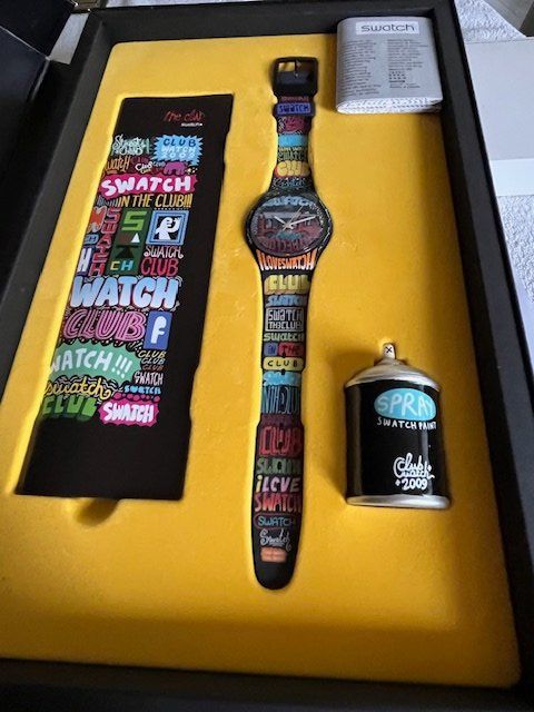 SWATCH PACK STREET CLUB SUJZ 111 JELLY IN JELLY RARE NEUVE (Neuf avec ...