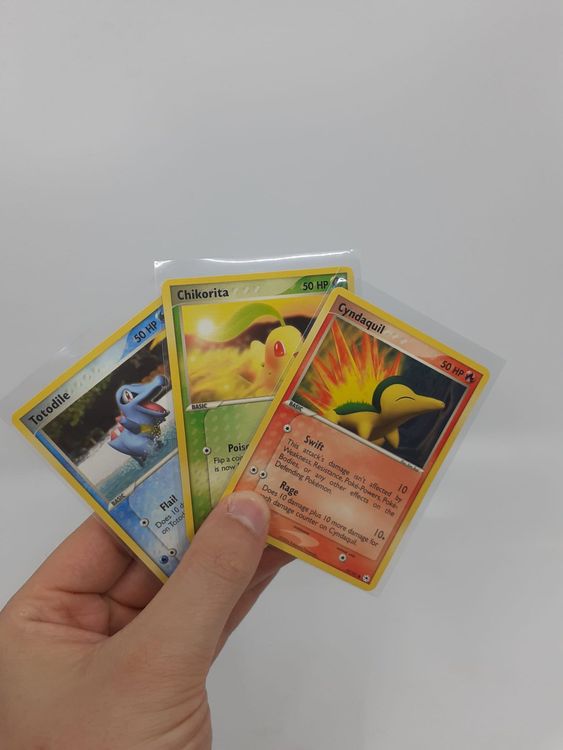 2 Gen Johto-Starters Chikorita, Cyndaquil & Totodile ab 1.- (Gebraucht ...