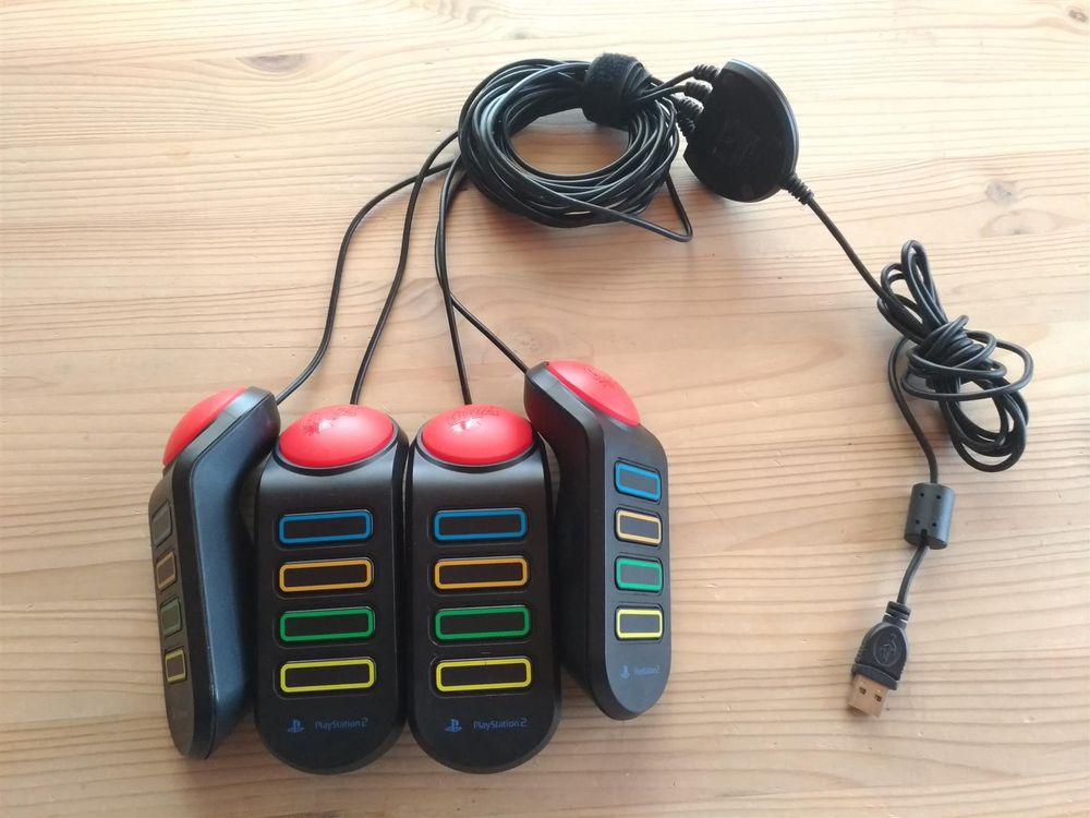 Buzz! Controller Set für PS2 (Gebraucht) in Welschenrohr für CHF 19 ...