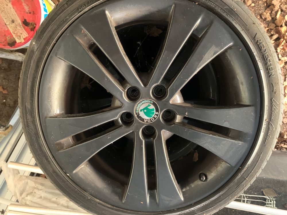 Wunderschone Felgen Skoda Fabia Bild