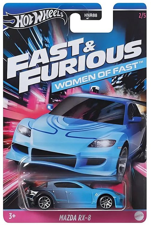 HOT WHEELS SERIES FAST&FURIOUS WOMEN OF FAST 2024 MAZDA RX-8 (Neu und ...