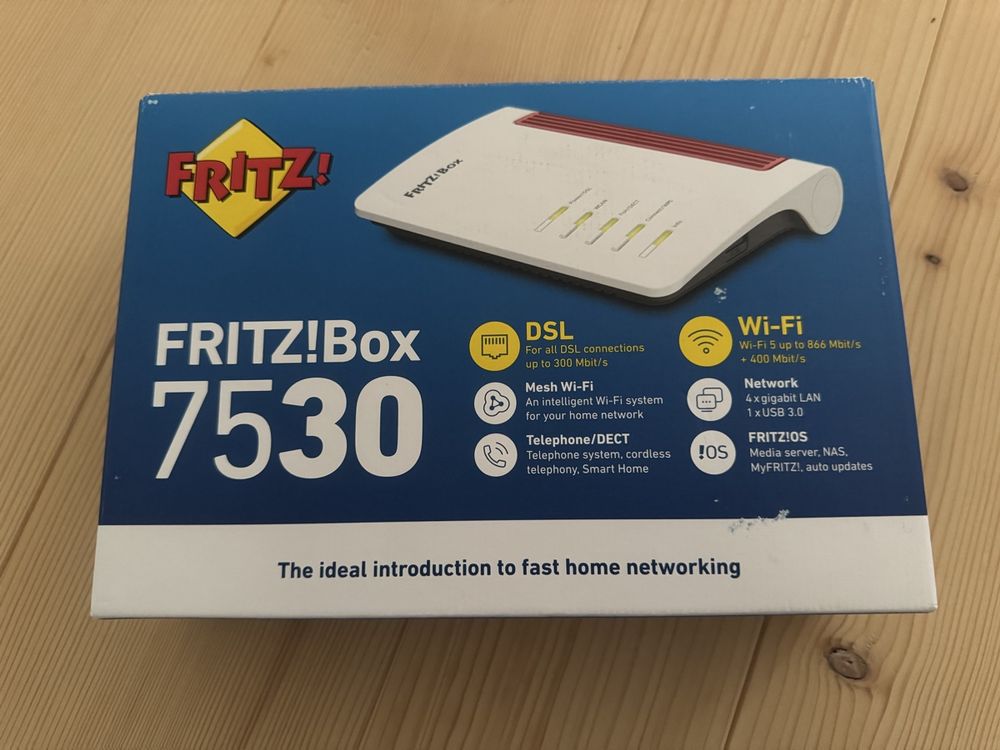 Fritz!Box 7530 Router AVM (Gebraucht) in Forch für CHF 19 – mit ...