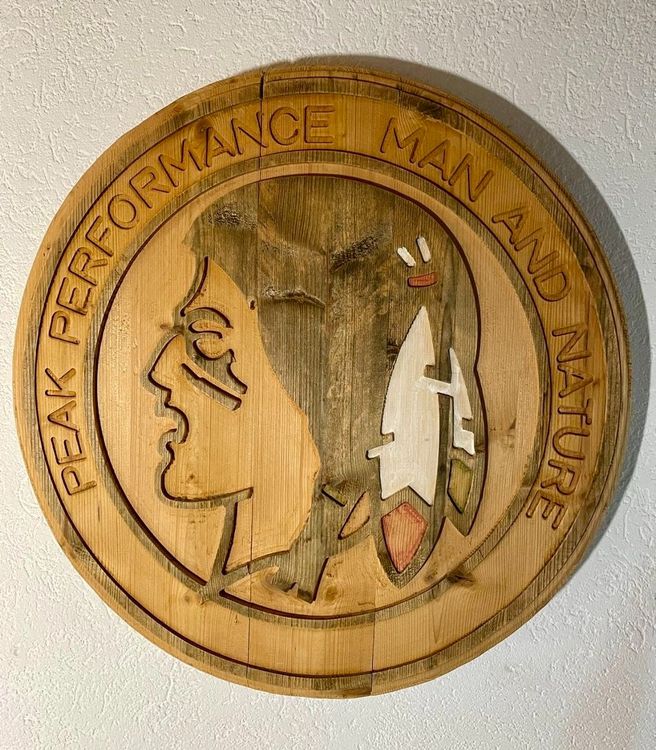 PEAK PERFORMANCE Logo Holz Board | Kaufen auf Ricardo