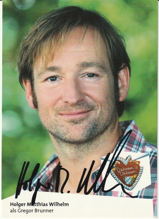 Holger Matthias Wilhelm / Originalautogramm (Gebraucht) in Schwyz für ...