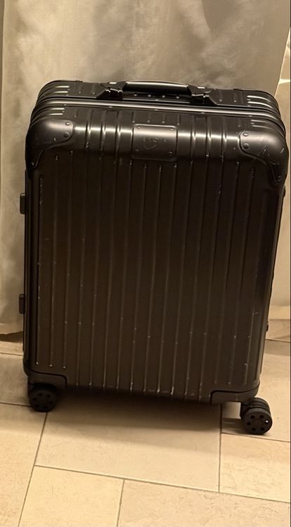 Rimowa: Original Cabin Plus - Black - Aluminum (Gebraucht) in Baar für ...