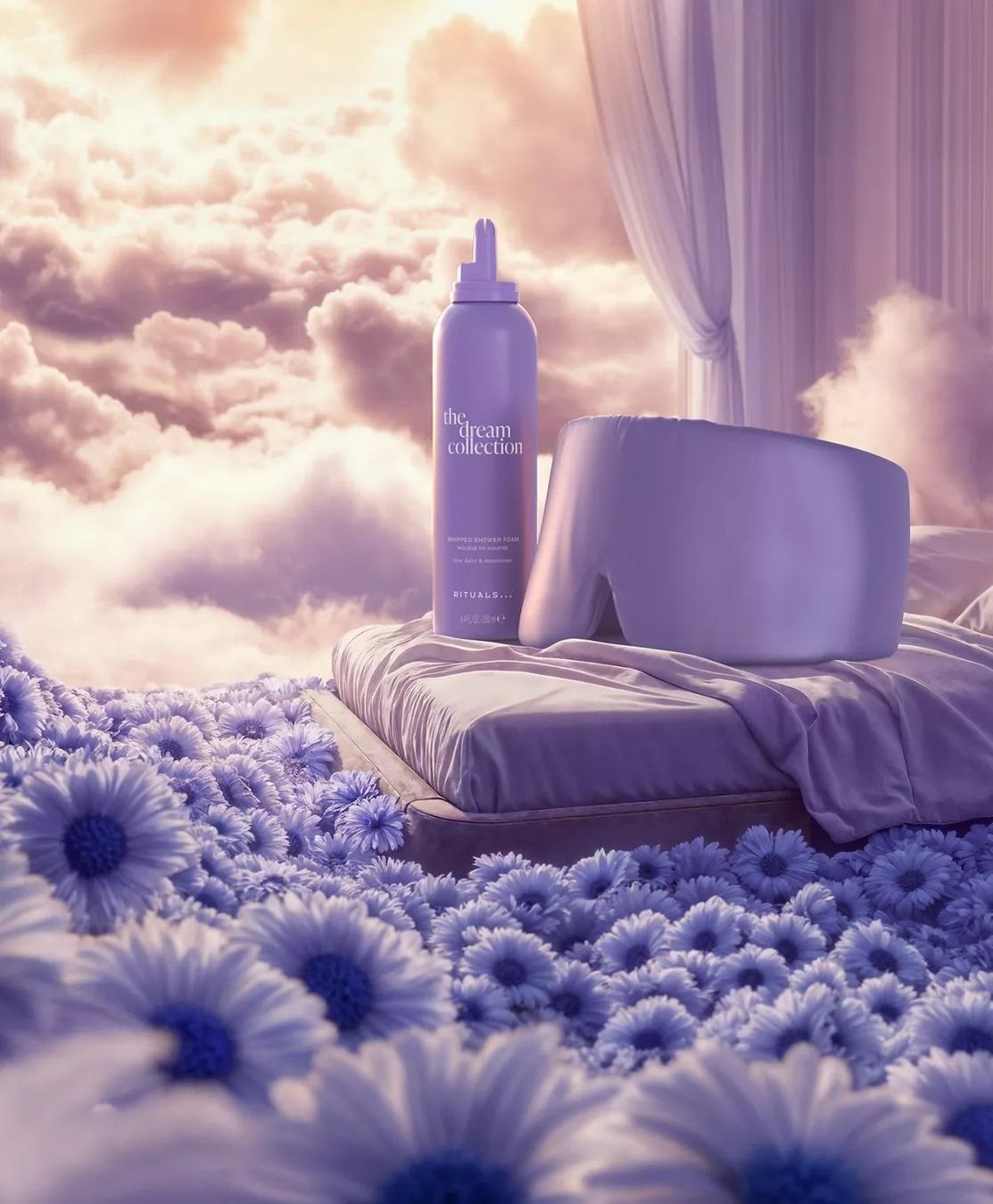 Rituals Dream Collection Whipped Shower Foam & Sleep Mask (Neu und ...