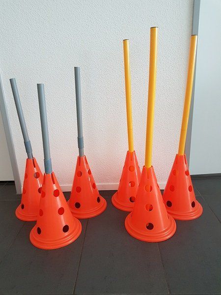 Agility Set/ Hürden/Pylonen/Stangen, f. Slalom u. Sprünge (Neu (gemäss ...