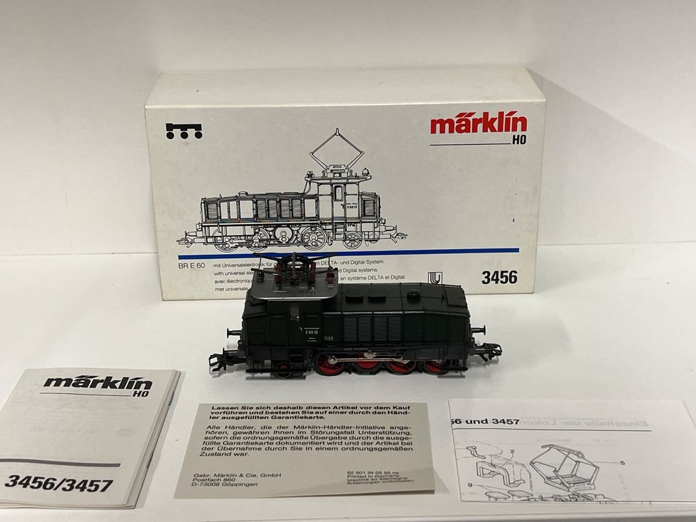 Märklin BR E 60 3456 H0 AC (Neu und originalverpackt) in Geroldswil für ...