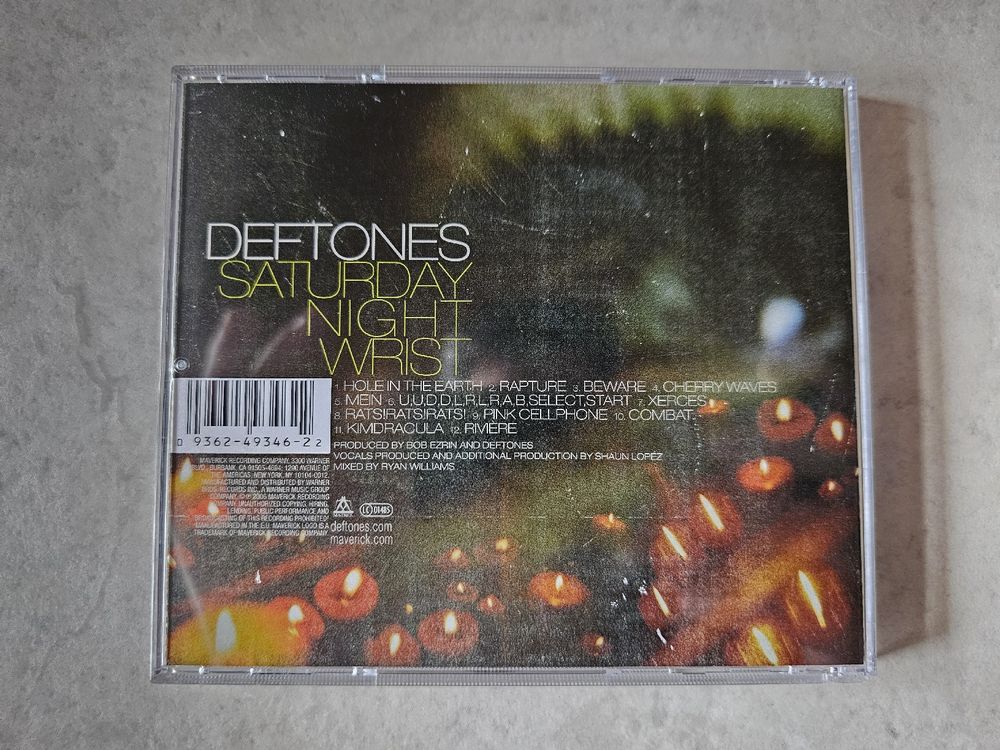 Deftones - Saturday Night Wrist | Kaufen auf Ricardo