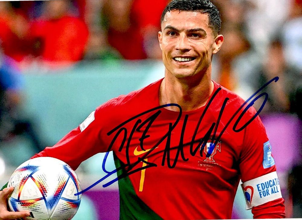 Cristiano RONALDO / TOP AUTOGRAMM (Gebraucht) in Egg b. Zürich für CHF ...