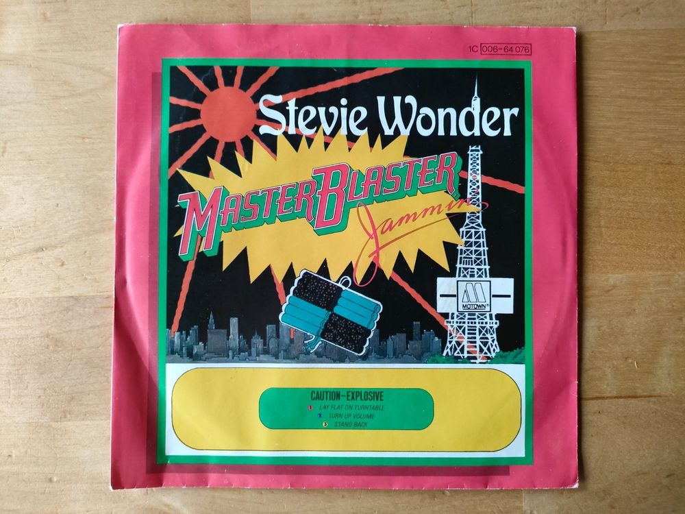 Stevie Wonder - Master Blaster - Single | Kaufen auf Ricardo