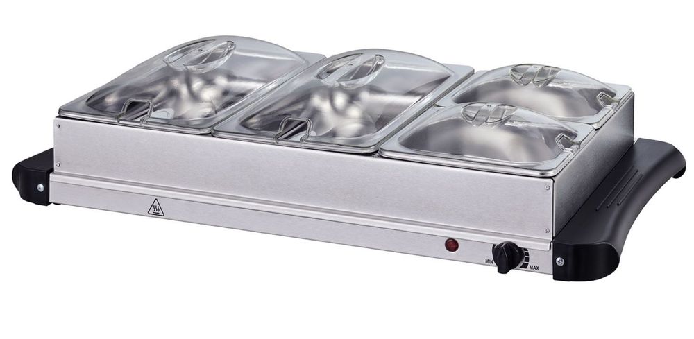 Buffet-Wärmer | 300 Watt Edelstahl Buffetwärmer (Neu und ...