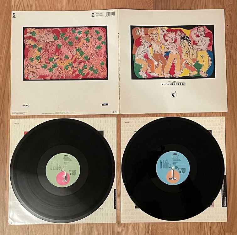 FRANKIE G.T.H - "WELCOME.." & "LIVERPOOL" (2 Alben / 3 LP) (Gebraucht ...