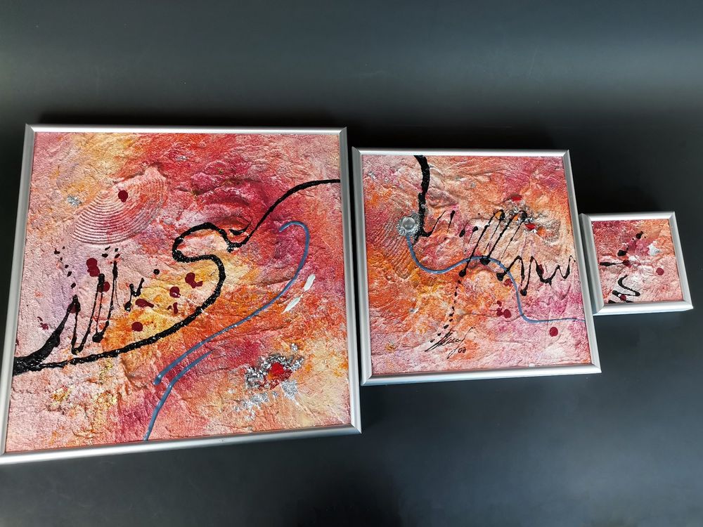 MARTIN MANHART 3-teiliges Bild Schwungual | Kaufen auf Ricardo