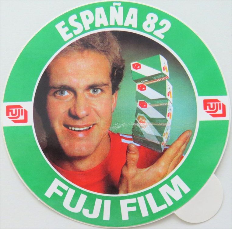Sticker Fuji Film Fussball WM 82 | Kaufen auf Ricardo