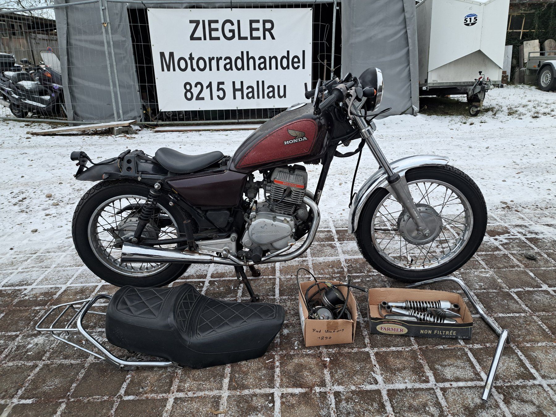 Honda JC 05 CM125 C Cafe Racer 1982 Lieferung möglich (Gebraucht) in ...