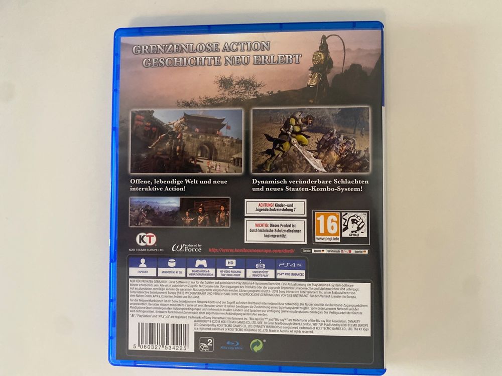 Dynasty Warriors 9- PS4/PS5 (Gebraucht) in Zürich für CHF 17 – mit Lieferung auf Ricardo kaufen