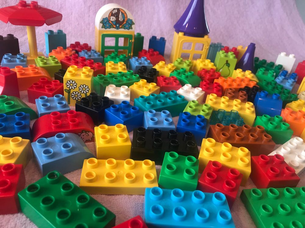 über 100 Lego DUPLO Steine bunt gemischt (B) | Kaufen auf Ricardo